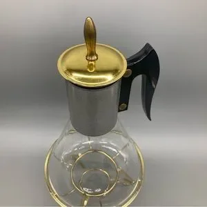 Dining | Vintage Carafe W Warmer Stand Fine Coffee Tea Server Mid ...